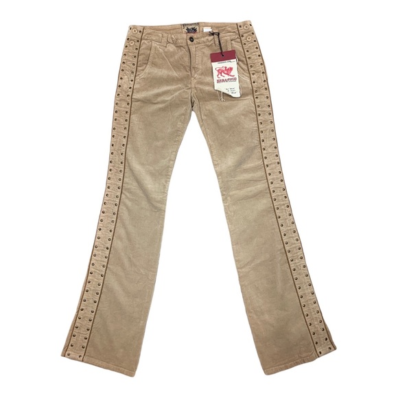 Parasuco | Jeans | Vintage Parasuco Velvet Studded Pants Jeans Flared ...